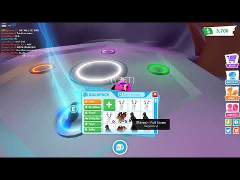 making a neon crow in ADOPT ME - YouTube