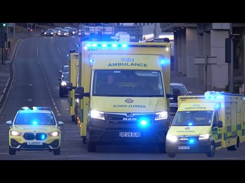 North West Ambulance Service - Hazardous Area Response Team responding ...