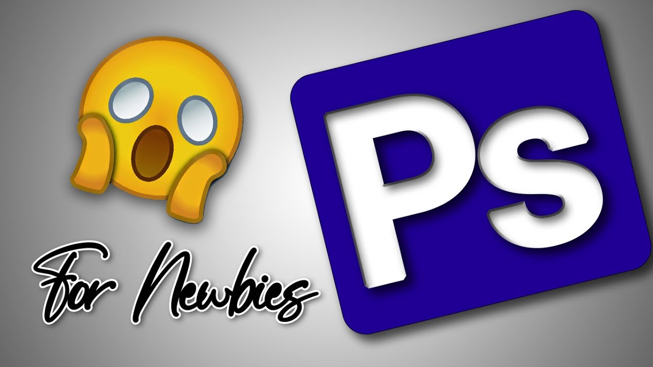 Basic Photoshop For Newbies, Dummies and Beginner - YouTube