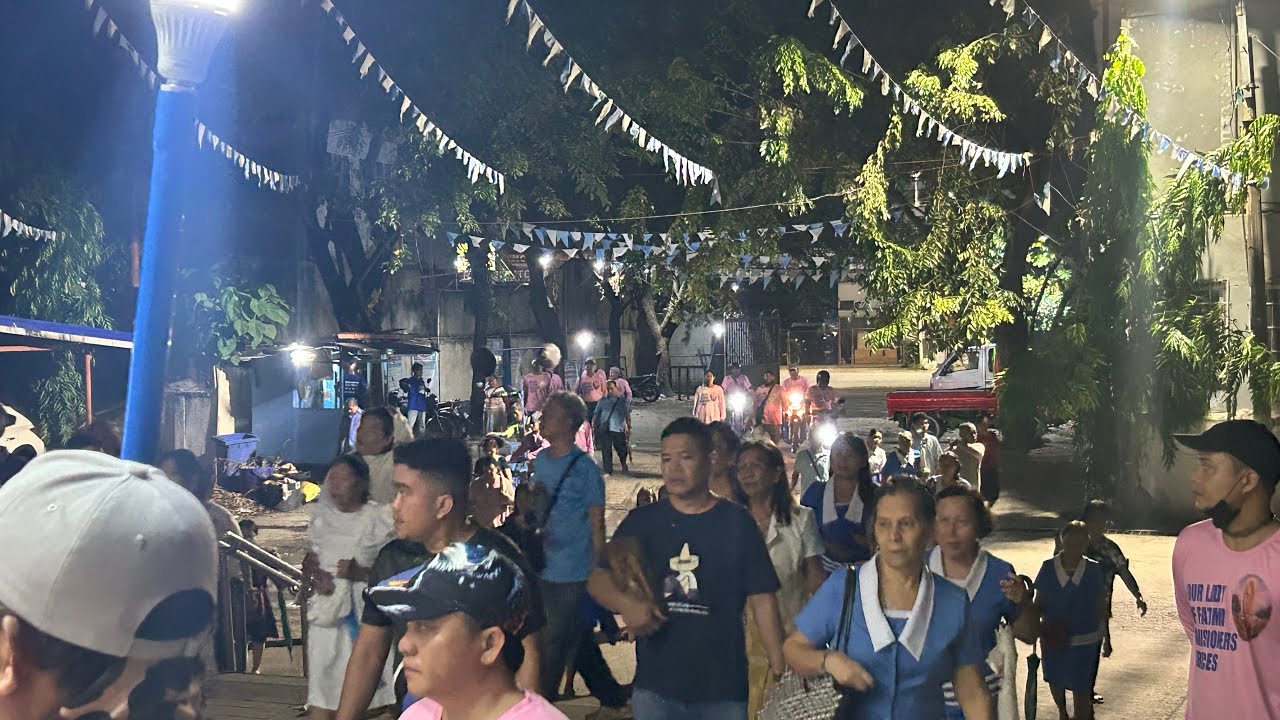 Dawn Procession honor of Mama Mary & Prayer for all Victims the Recent ...