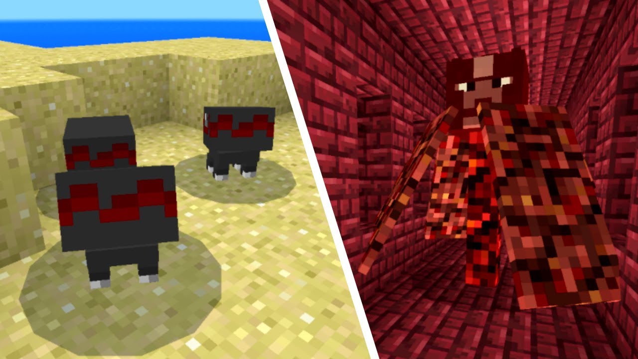 New Mobs for Minecraft Pocket Edition 1.3 (Minecon Mobs Concept) - YouTube