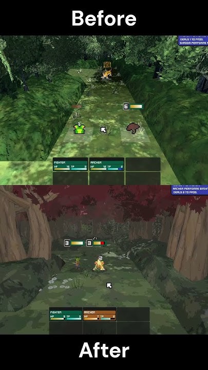 Improving my game's art Before and After #godot #indiegamedev #indiegamedevelopment #gamedevblog ...