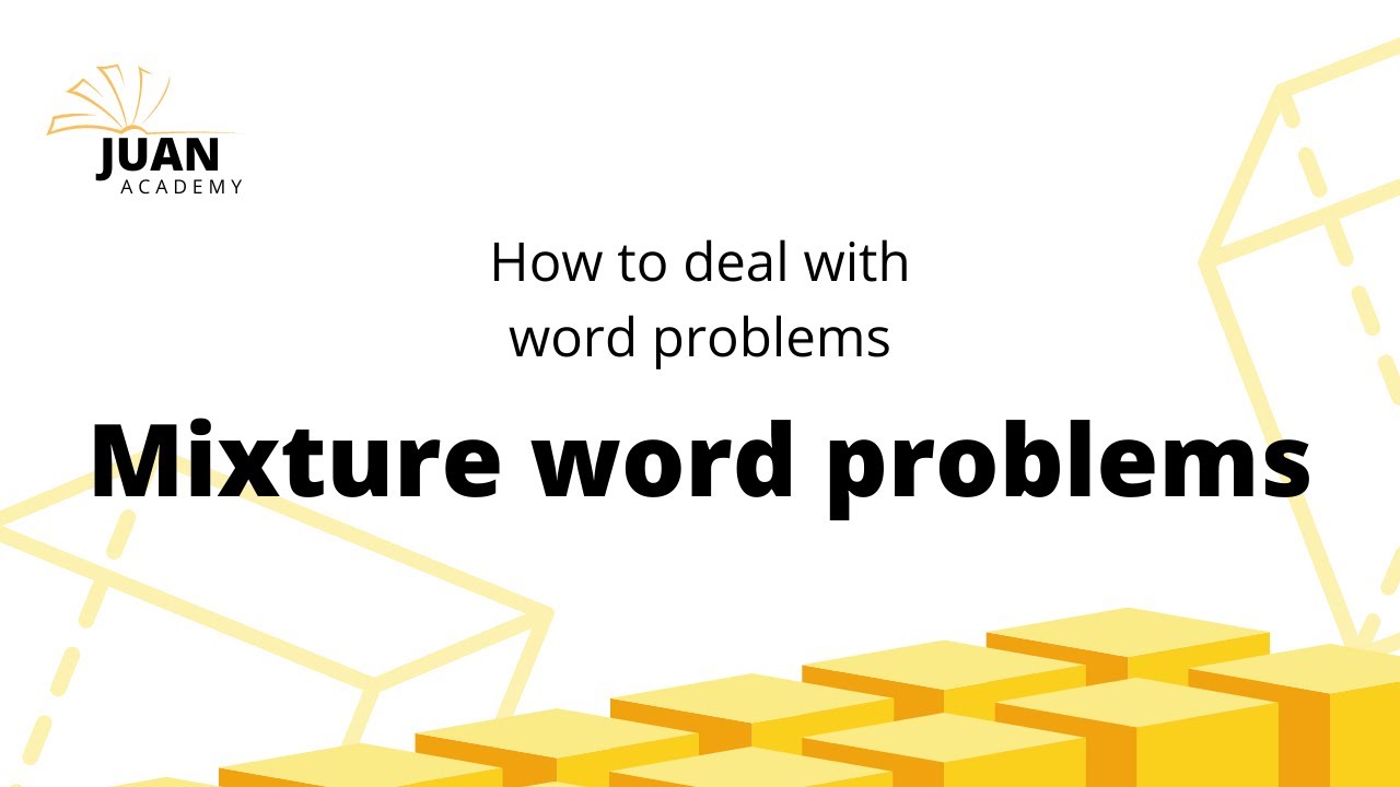 Mixture Word Problems | UPCAT Reviewer - YouTube