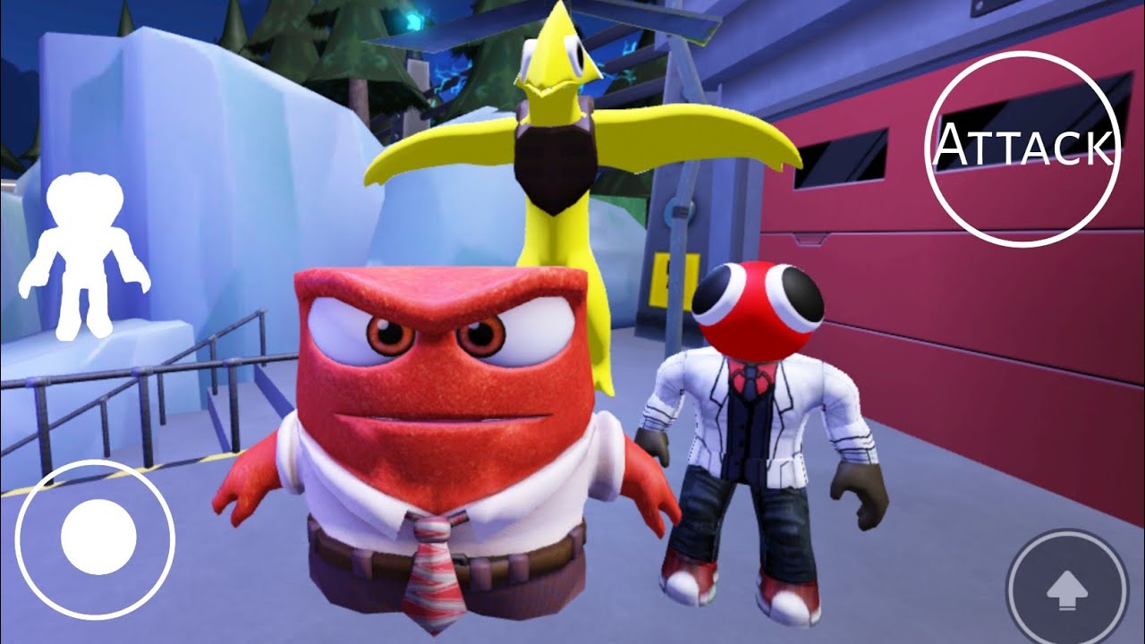 Rainbow Friends 2 Playing As Rainbow Friends 2 Scientist And Inside Out ...