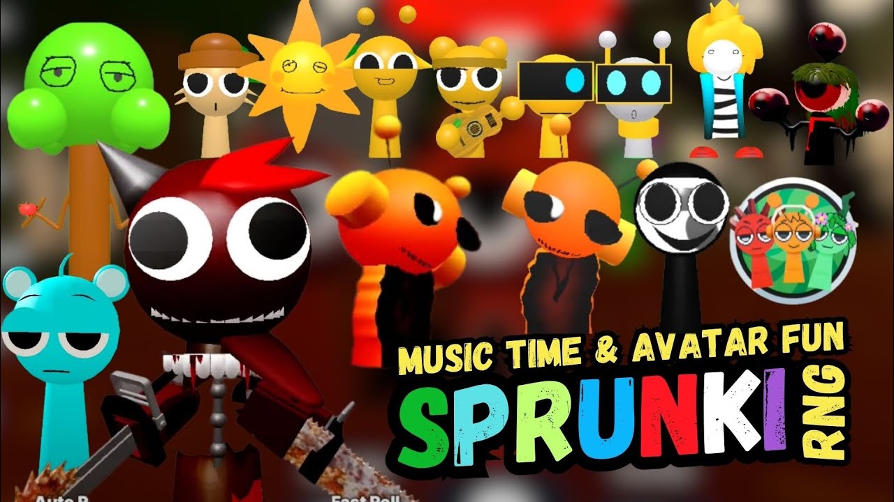Music Time & Avatar Fun in Sprunki RNG | WenWenRoblox - YouTube