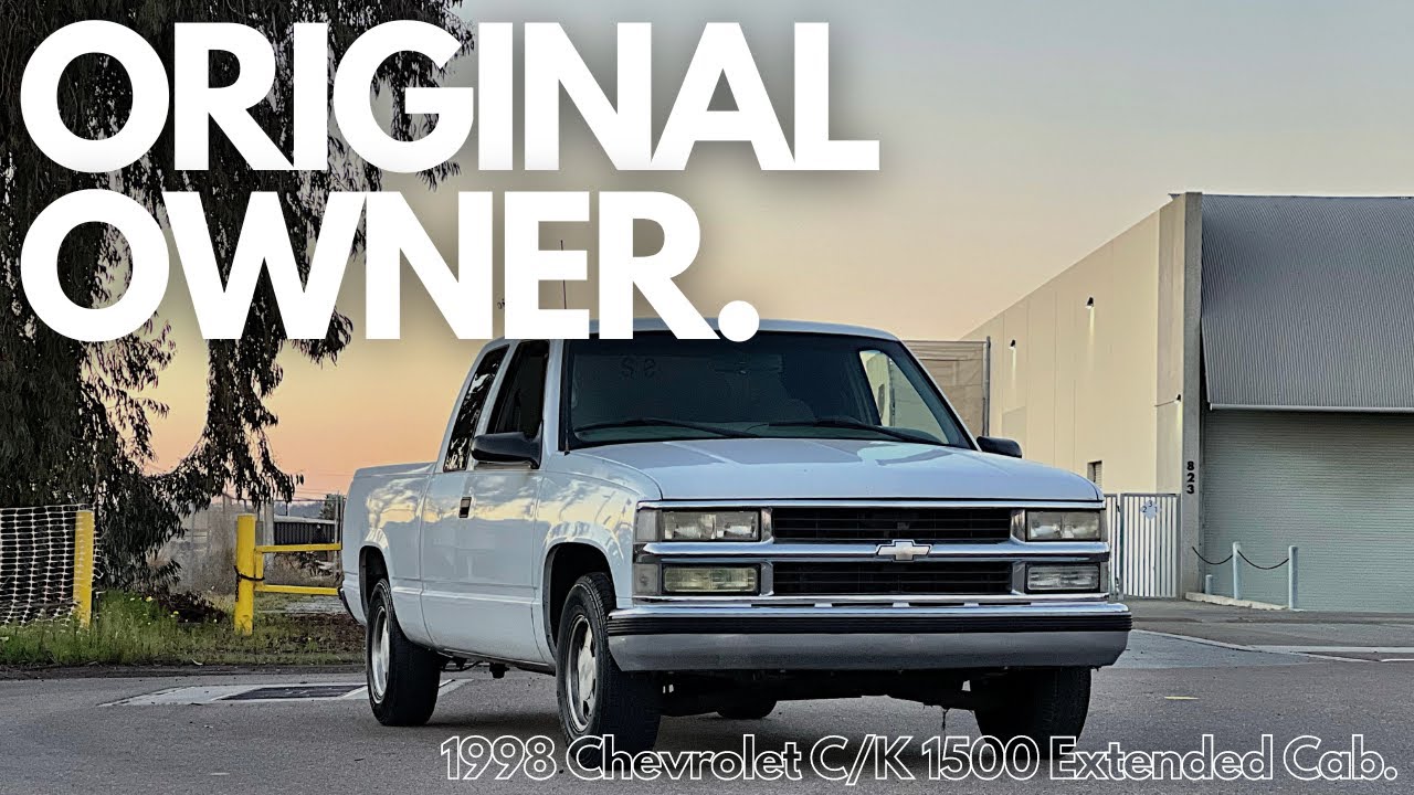 My 1998 Chevrolet C/K 1500 Extended Cab OBS "Original Owner " Build. 4K ...