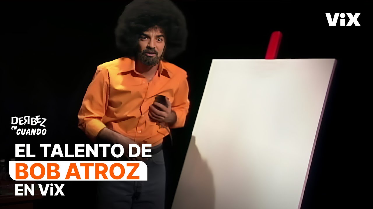 Bob Atroz pinta un hermoso cuadro ecológico | Derbez en Cuando | ViX ...