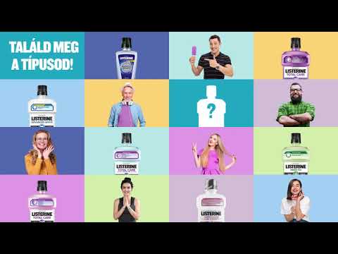 Listerine - Találd meg a típusod!