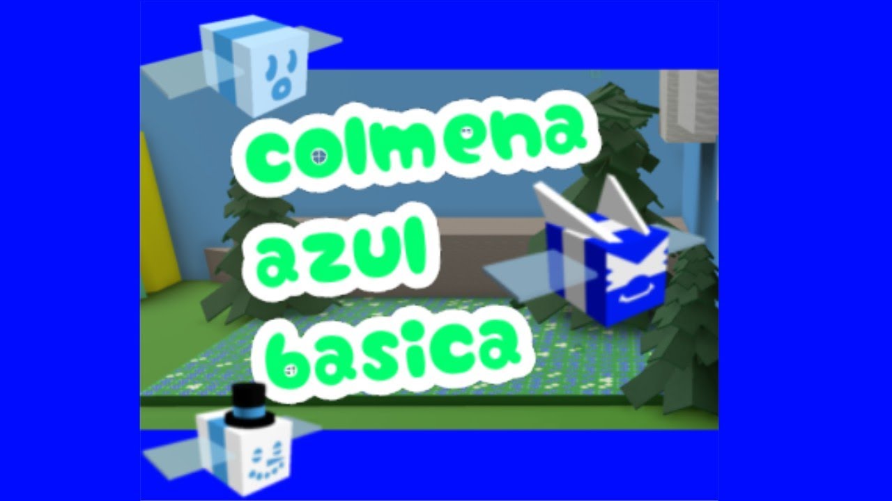 colmena azul basica #bee sware - YouTube