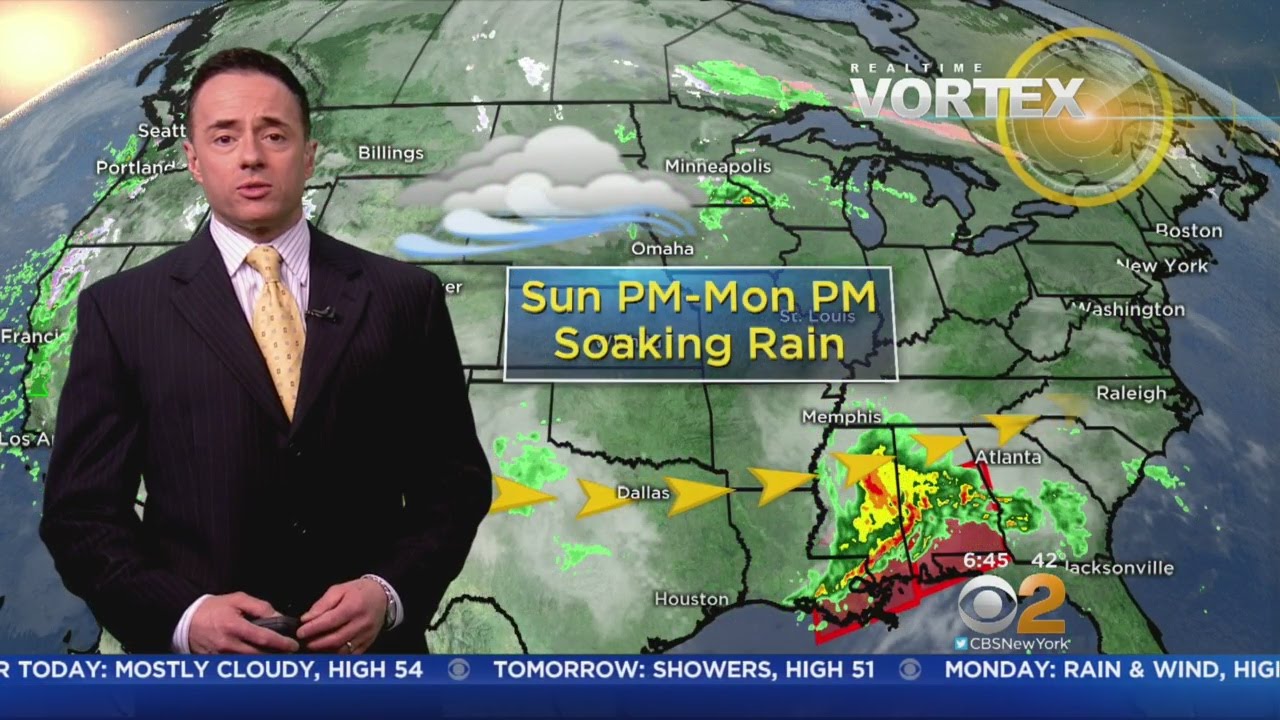 Wet Weather On The Way For Monday - YouTube