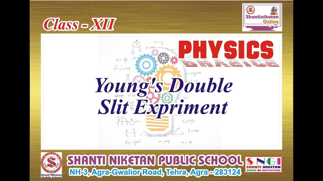 Class XII Physics (Young's Double Slit Expriment) - YouTube