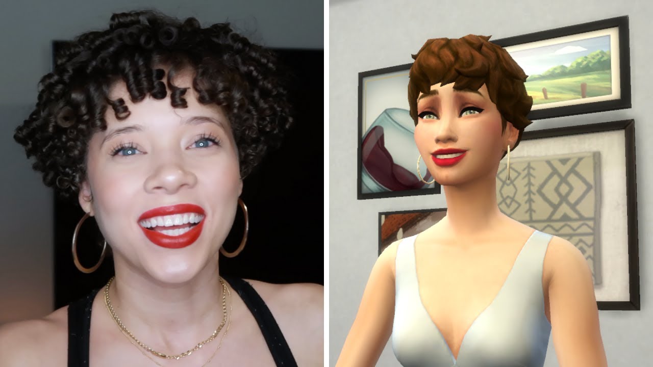 Creating Myself in The Sims 4! - YouTube