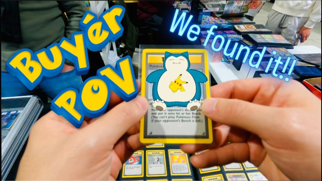 BUYER POV || Plenty of Sleepy Pokémon Cards at Twin Oaks Card Show in ...