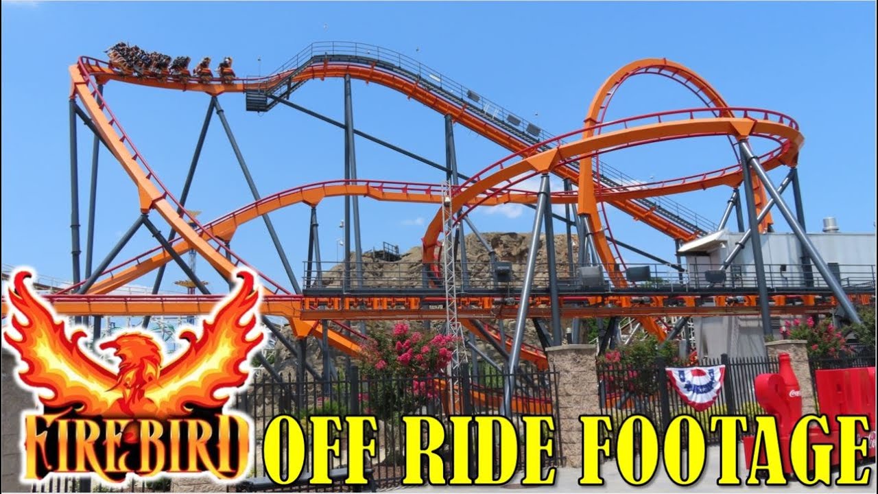 Firebird at Six Flags America Off-Ride Footage (No Copyright) - YouTube