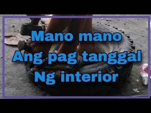 Tire Interior Manual Removal and Installation - YouTube