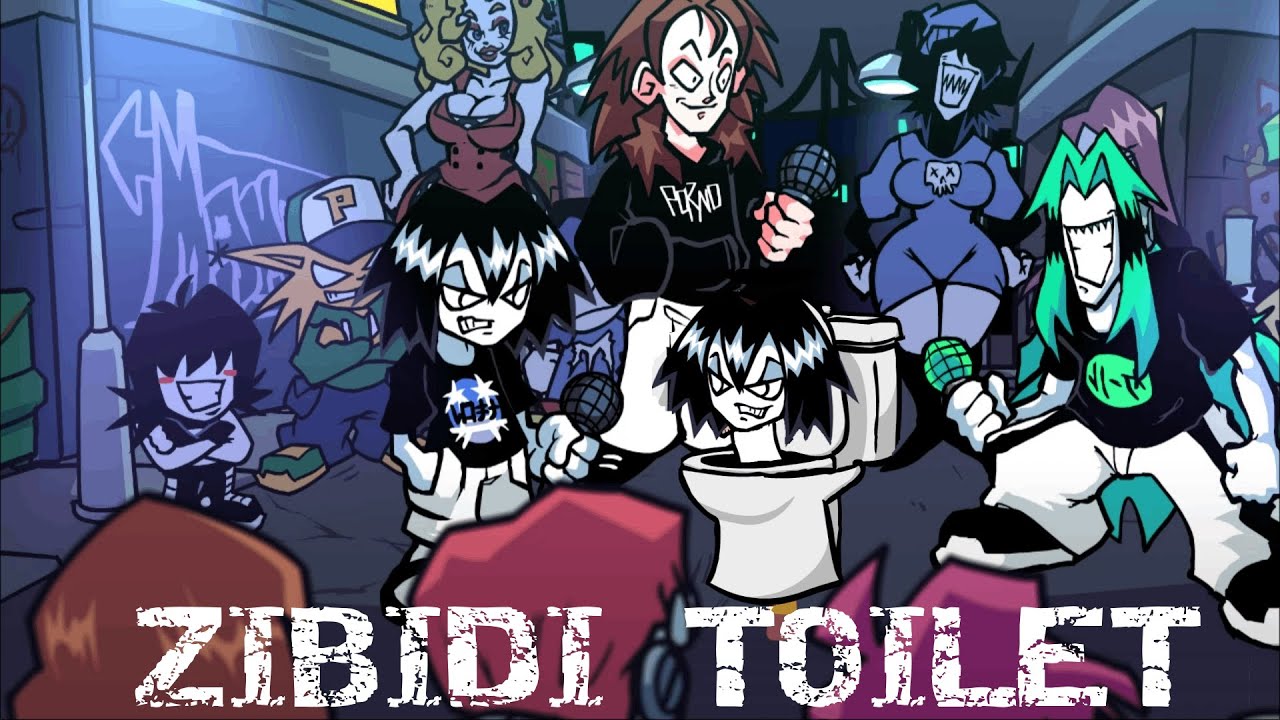 FNF:-) zibidi toilet - YouTube
