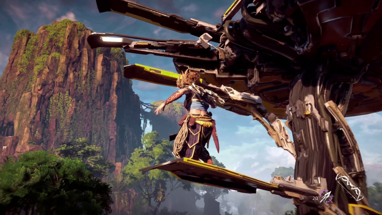 Horizon: Zero Dawn - PS4 Pro Gameplay Trailer (PS4 Pro) - YouTube