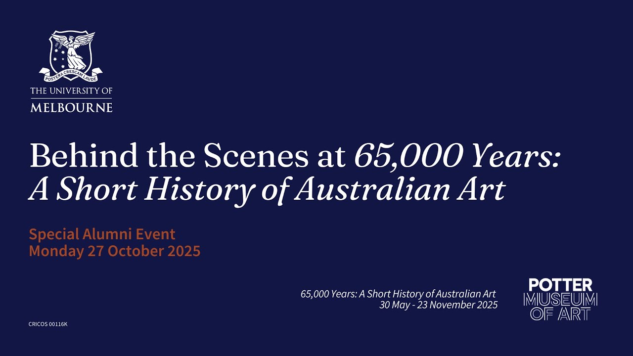 Behind the scenes at 65,000 Years: A Short History of Australian Art ...
