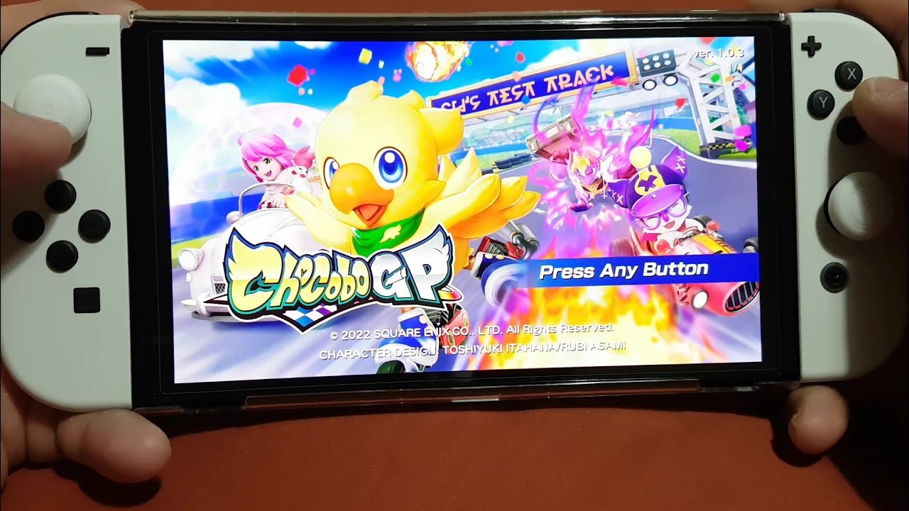 Chocobo GP on Nintendo Switch OLED - YouTube