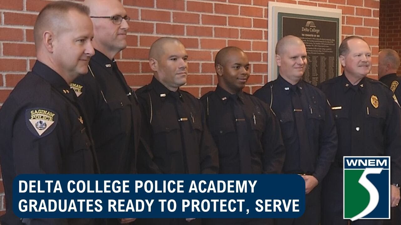 Delta College Police Academy graduates ready to protect, serve in ...