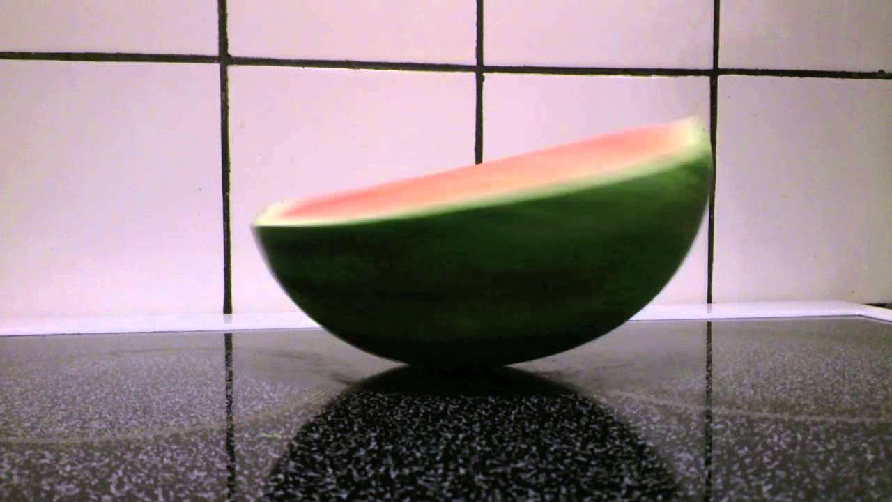 Spinning watermelon - YouTube
