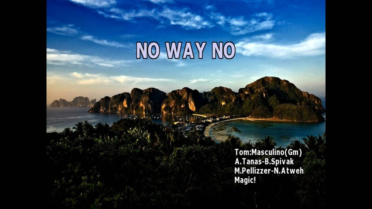No Way No / Magic! / karaoke 20009 - YouTube