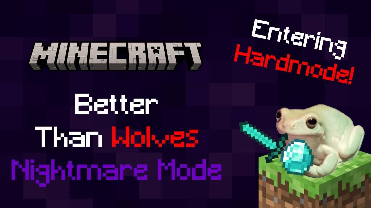 Entering HARDMODE in Minecraft's Hardest Mod in HARDCORE! || BTW NM ...
