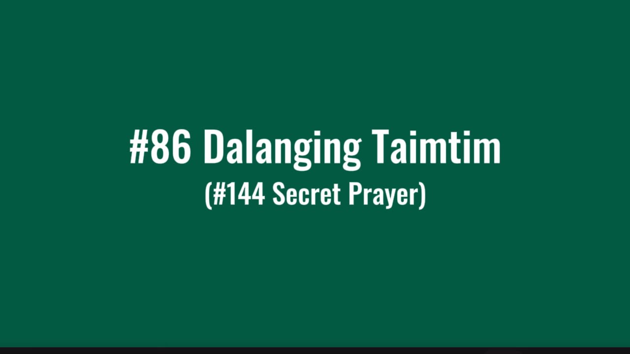 (#86) Dalangin Taimtim (Tagalog LDS Hymns with lyrics) - YouTube