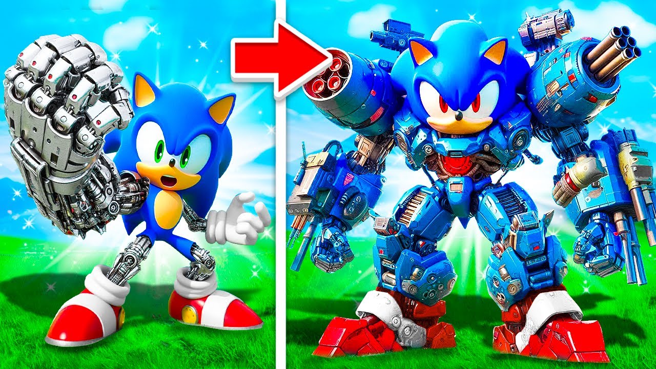 Upgrade zu MECHA SONIC in GTA 5 - YouTube