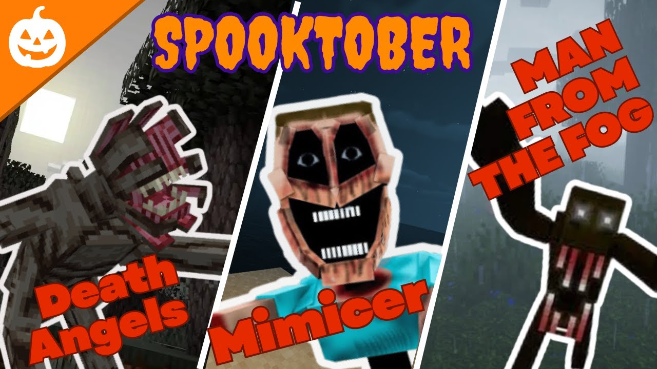 Minecraft Spooktober Horror mods Compilation - YouTube