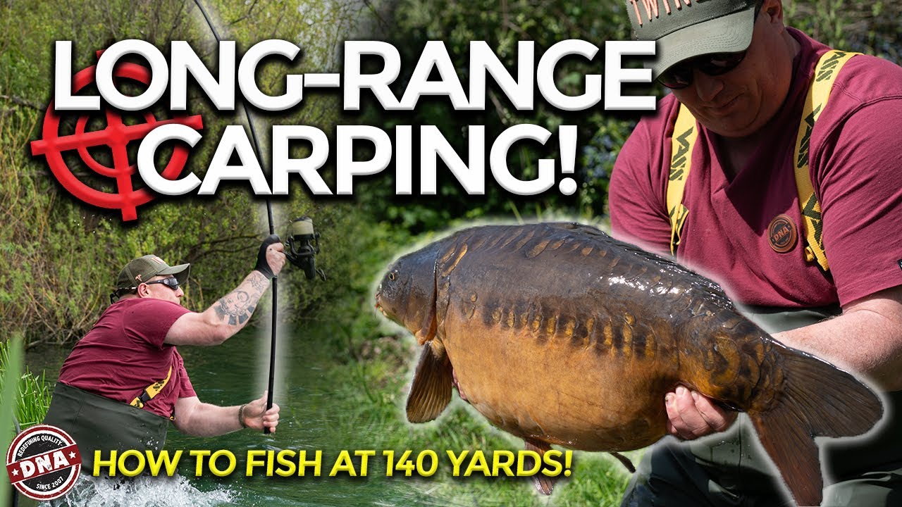HOW TO FISH AT 140 YARDS WITH A1 PITS MASTER! LONG-RANGE CARPING | DNA ...