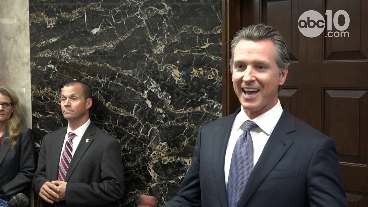 Raw: Gov. Gavin Newsom on Tubbs Fire and mansion decision - YouTube
