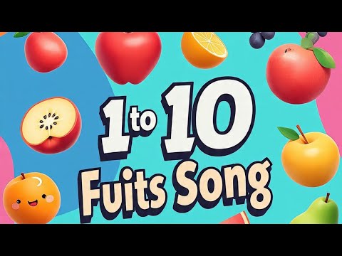 Counting with Colorful Fruits: Learn 1 to 10 - YouTube