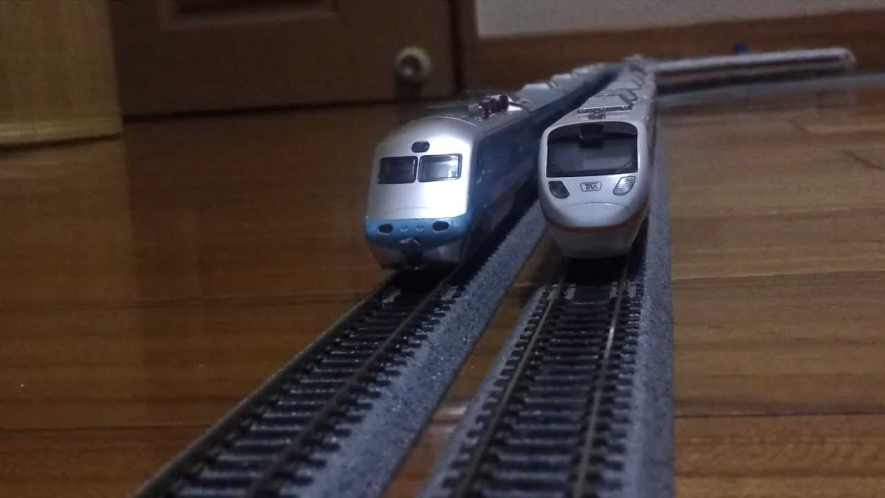 [鐵道模型TRA.E1000]大金空調PP自強號試運轉2 - YouTube