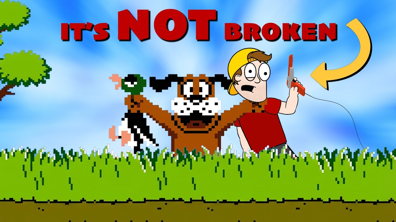 Why the NES Zapper Does NOT Work Anymore (Duck Hunt) - YouTube