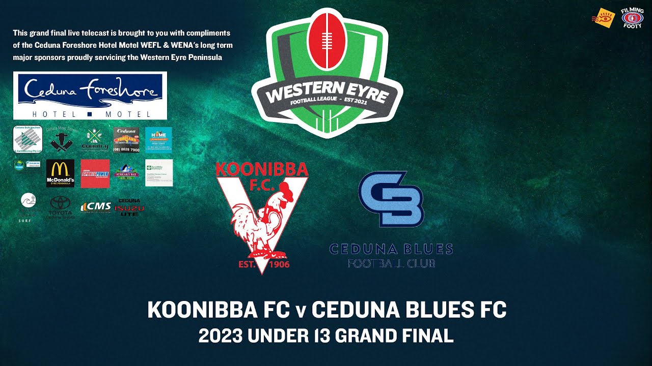 2023 Western Eyre FL U13 Grand Final : Koonibba FC v Ceduna Blues FC ...
