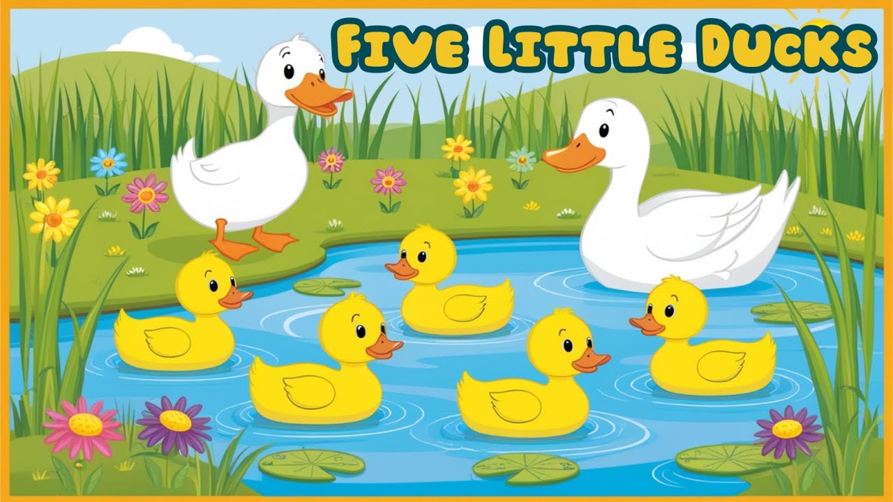 Five little ducks - YouTube