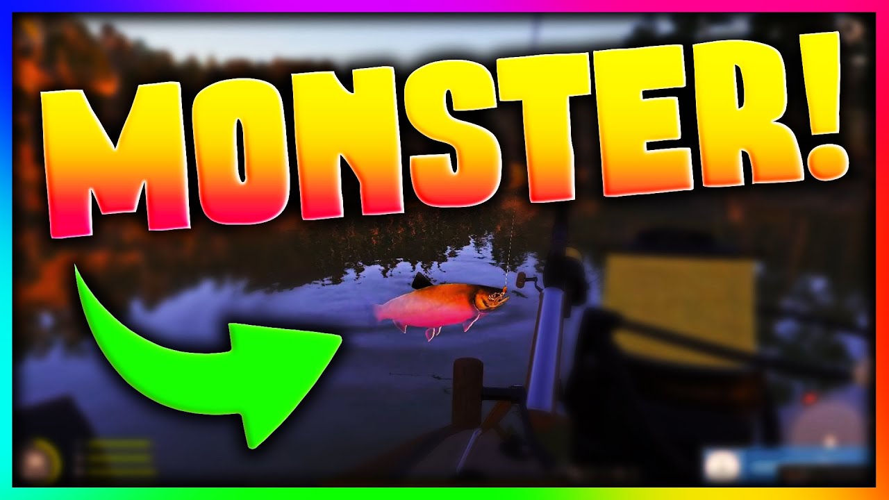 Russian Fishing 4 🎣 MONSTER KUORI CHAR FIGHT ON KUORI LAKE 💰 - YouTube