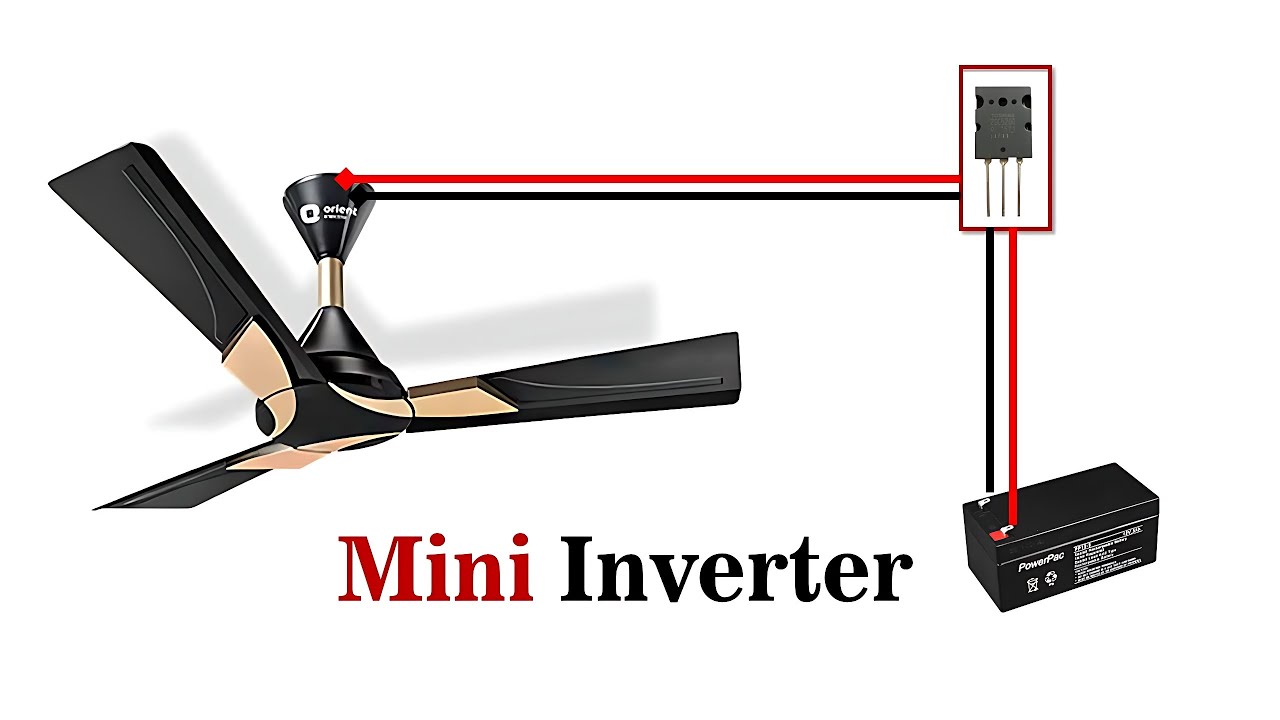DIY One-Transistor Inverter: How to Create a Simple Inverter Circuit ...