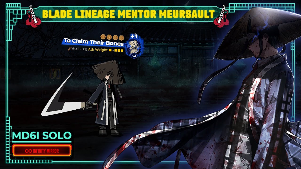 Blade Lineage Mentor Meursault - MD6I Solo [Limbus Company] - YouTube