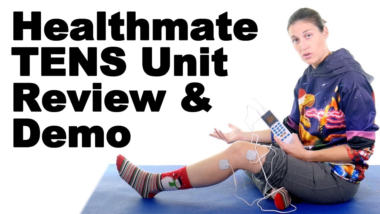 TENS Unit - Healthmate YK15AB Review & Demo - Ask Doctor Jo - YouTube