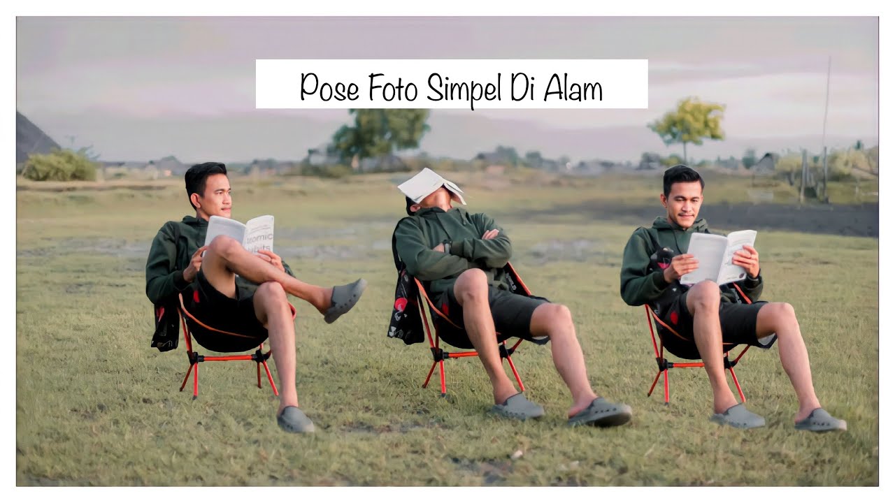 Pose Foto Simpel Di Alam Part 1 @galeripotret - YouTube