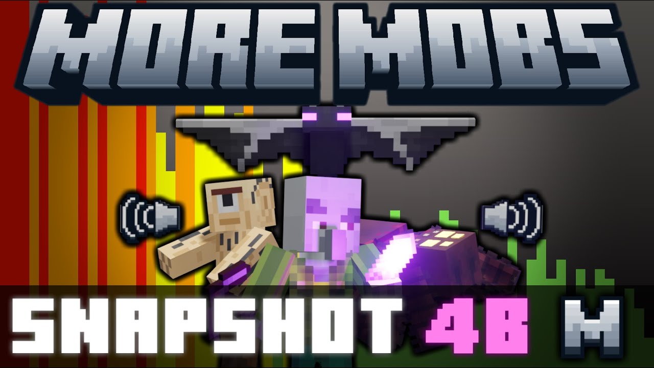 "More Mobs" (Snapshot 4B) - Minecraft 1.17 data pack showcase - YouTube
