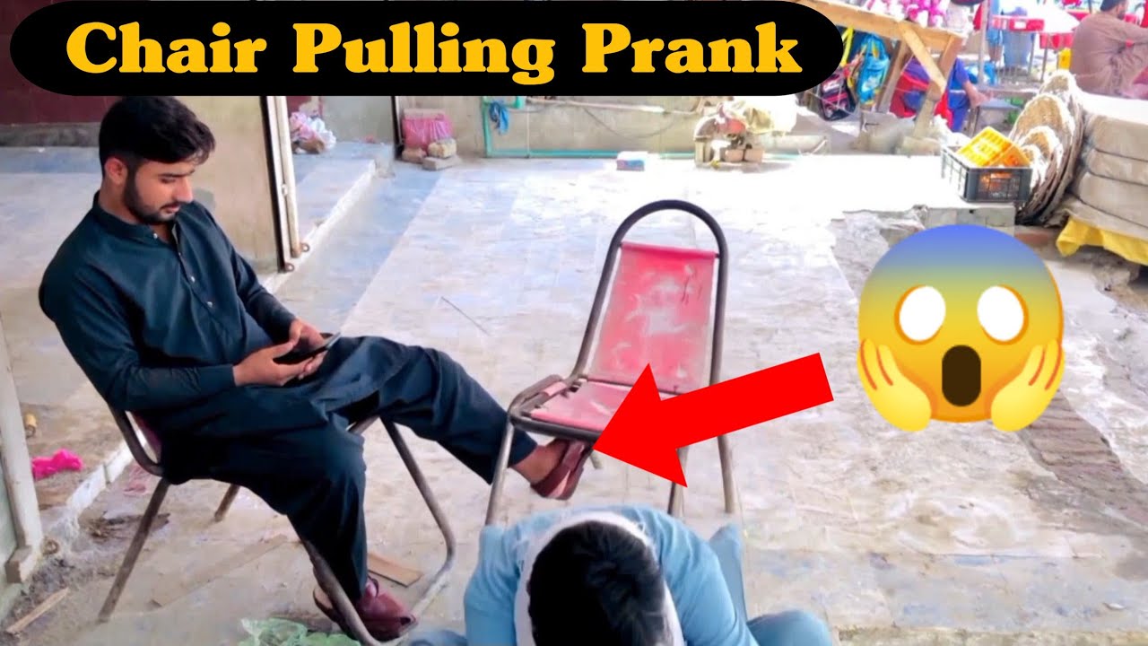 Chair Pulling Prank 😯 | best prank 2024 | BR Funny - YouTube