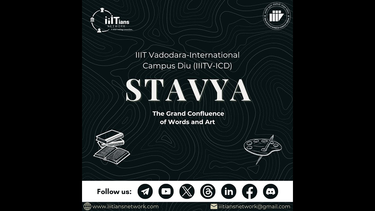 'Stavya' - The Grand Confluence of Words and Art at IIIT Vadodara ...
