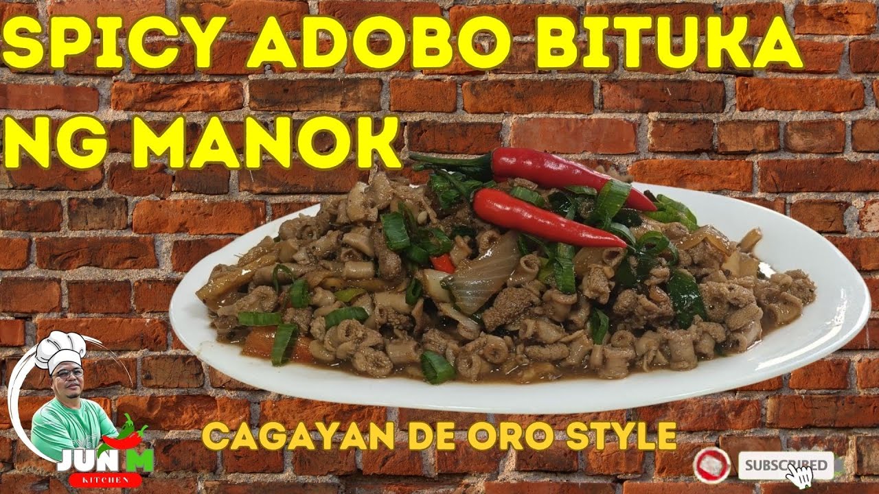 SPICY ADOBO BITUKA NG MANOK | Cayan de Oro Style - YouTube