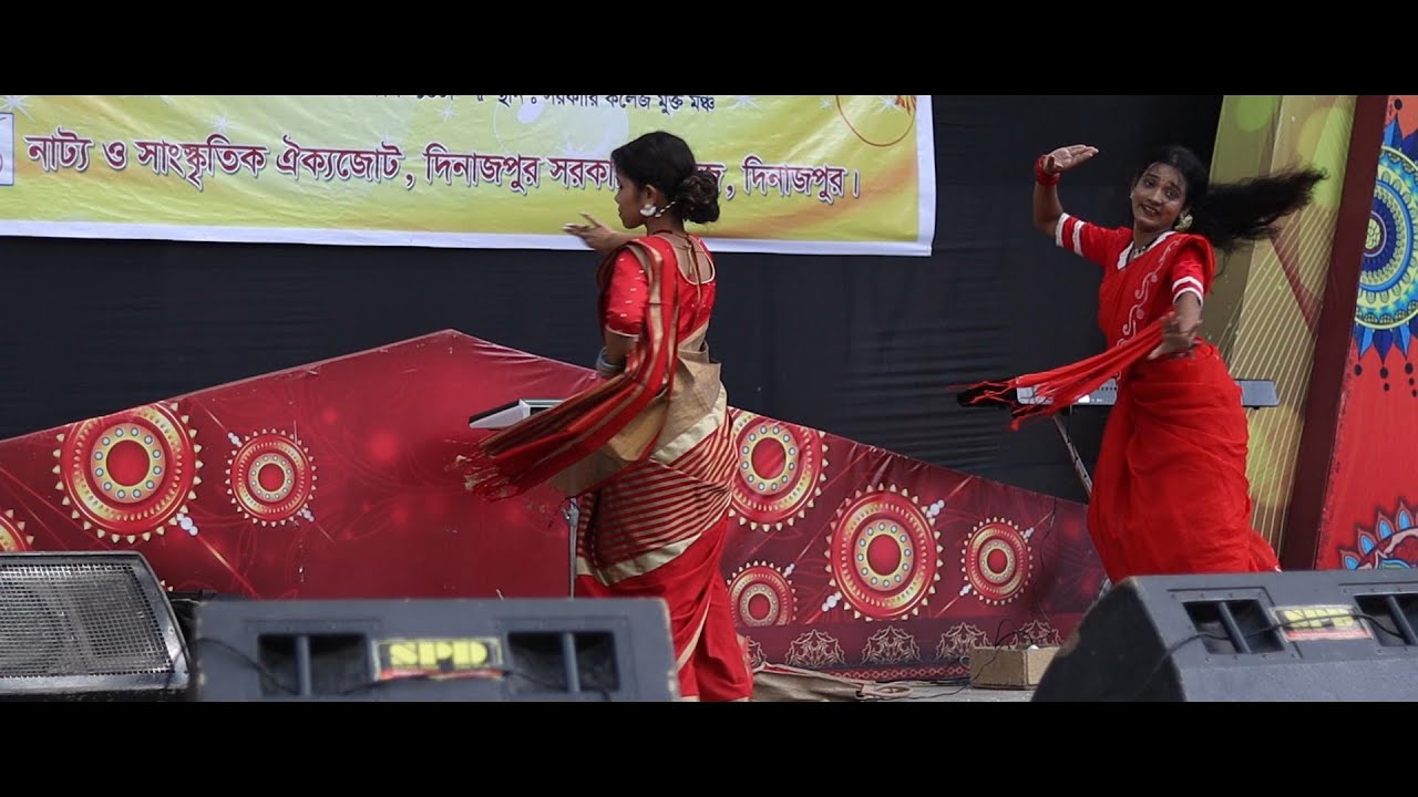 Geetabitan Er Dibbi | নবীন বরণ , দিনাজপুর সরকারি কলেজ | Dinajpur ...