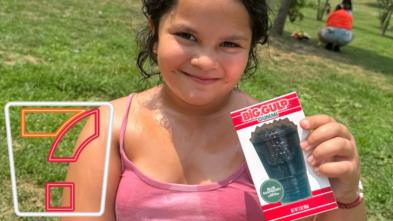 Trying the 7-11 BIG GULP GUMMY! - YouTube