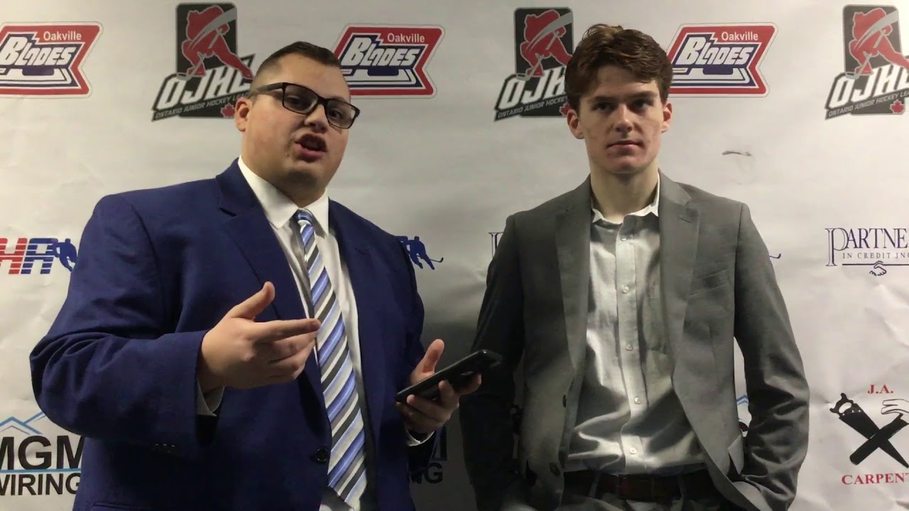 Oakville Blades - #25 Ryan O’Hara - Dec 20/19 - YouTube