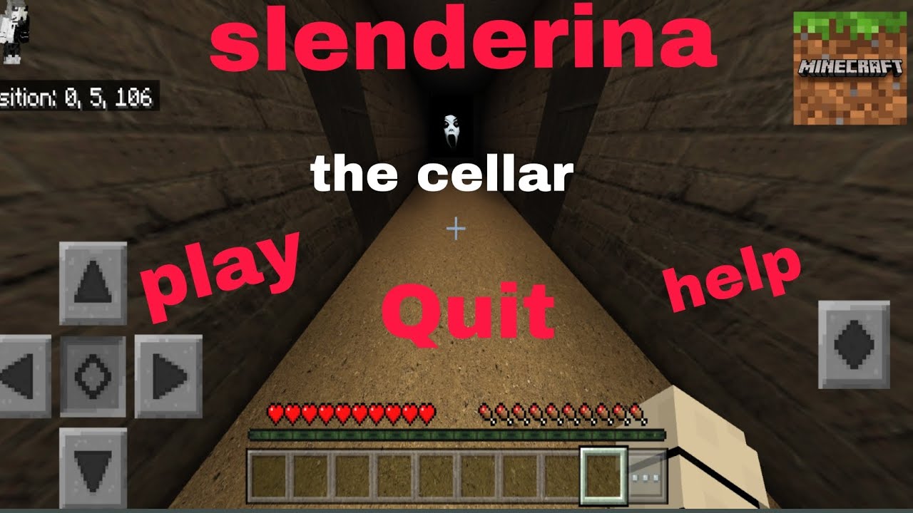 slenderina the cellar in Minecraft - YouTube